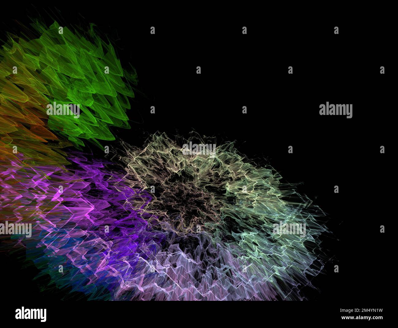 Imaginatory lush fractal texture image abstract background Stock Photo ...