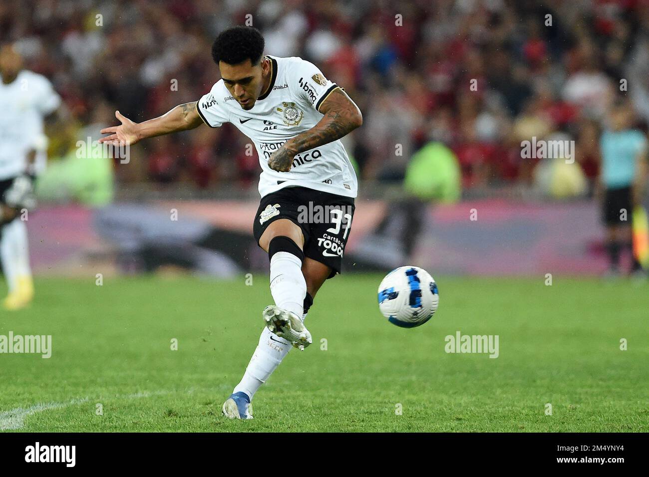 Rio de Janeiro, Brazil, August 9, 2022. Football player Du Queiroz of ...
