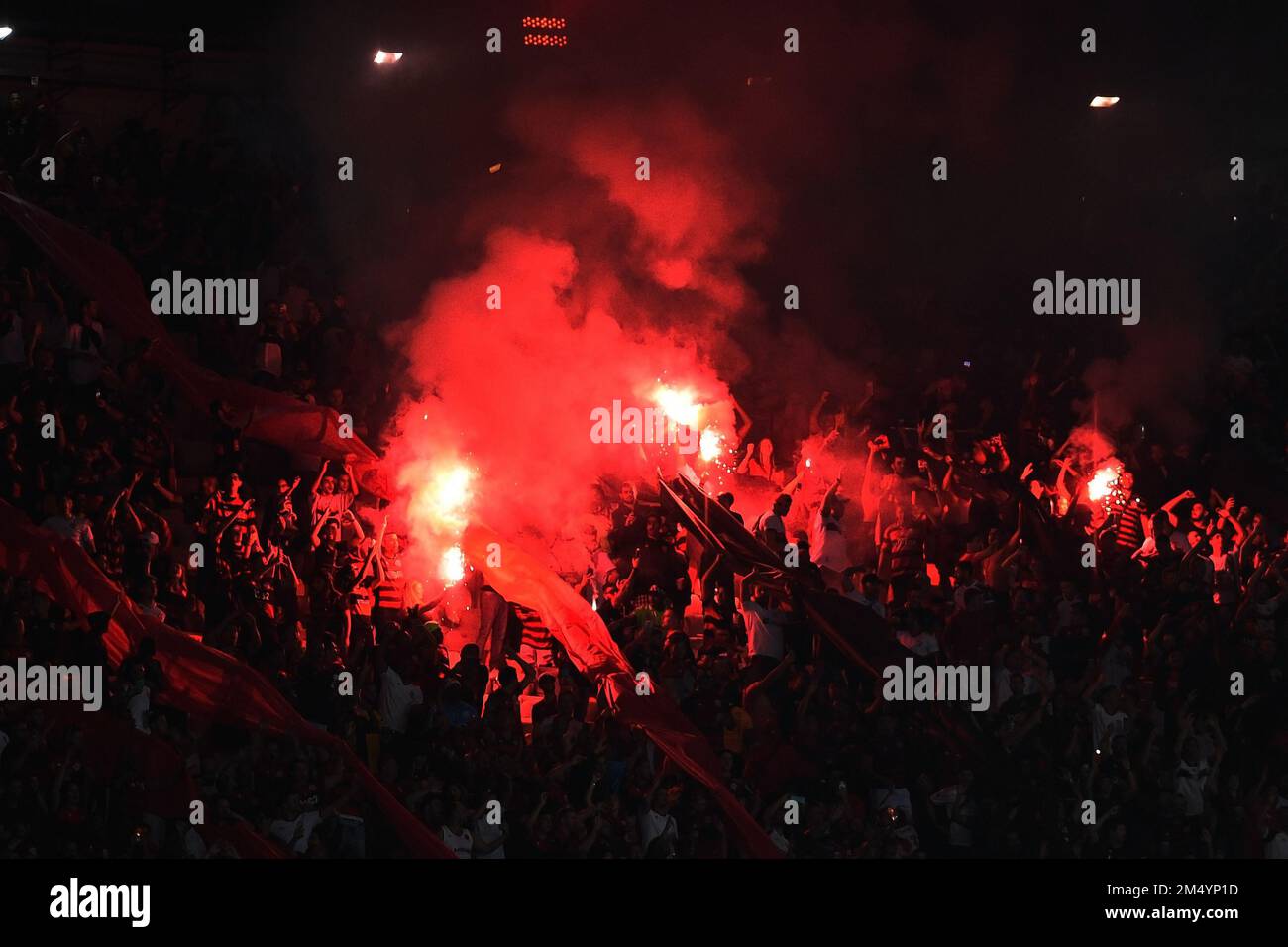 Flamengo’s football team fans hi-res stock photography and images - Alamy