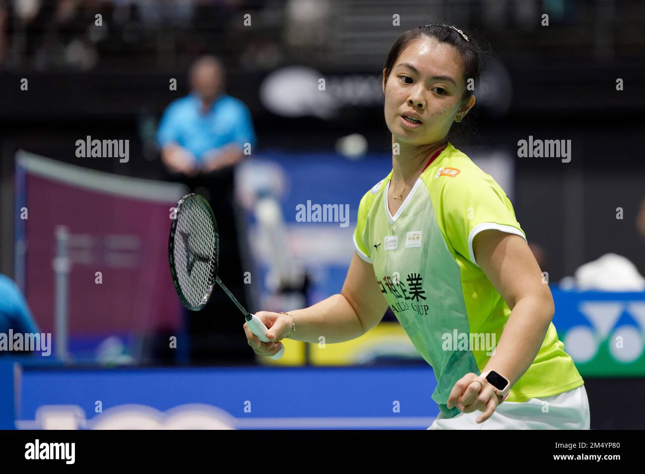 LEE Chia Hsin of Chinese Taipei in action during the womens semi finals ...