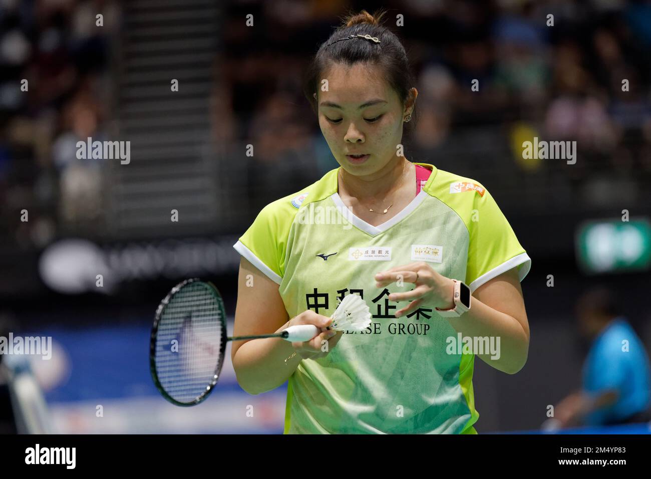 LEE Chia Hsin of Chinese Taipei in action during the womens semi finals ...