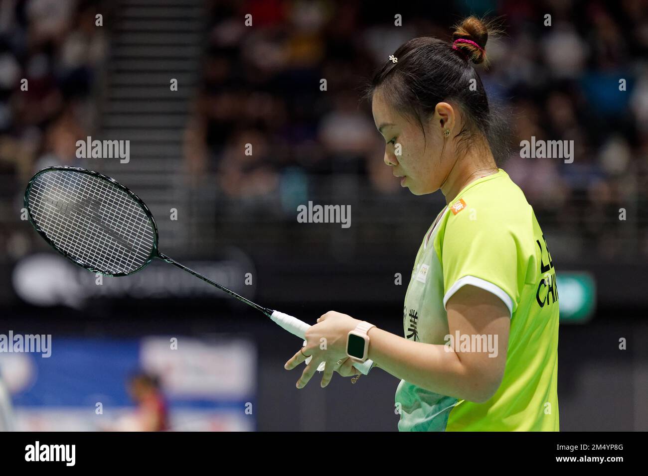 LEE Chia Hsin of Chinese Taipei in action during the womens semi finals ...