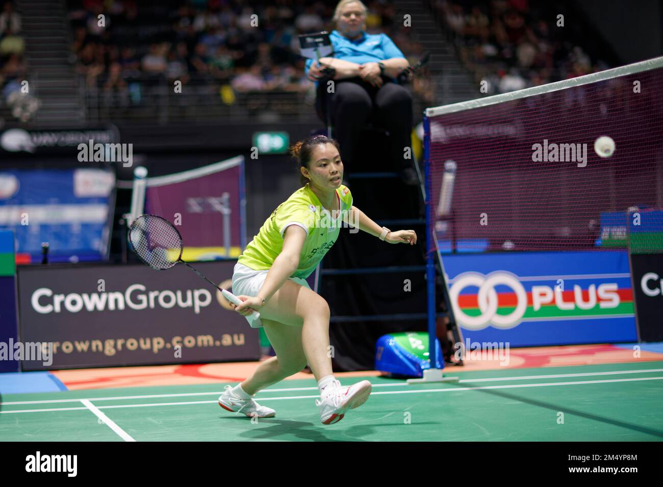 LEE Chia Hsin of Chinese Taipei in action during the womens semi finals ...