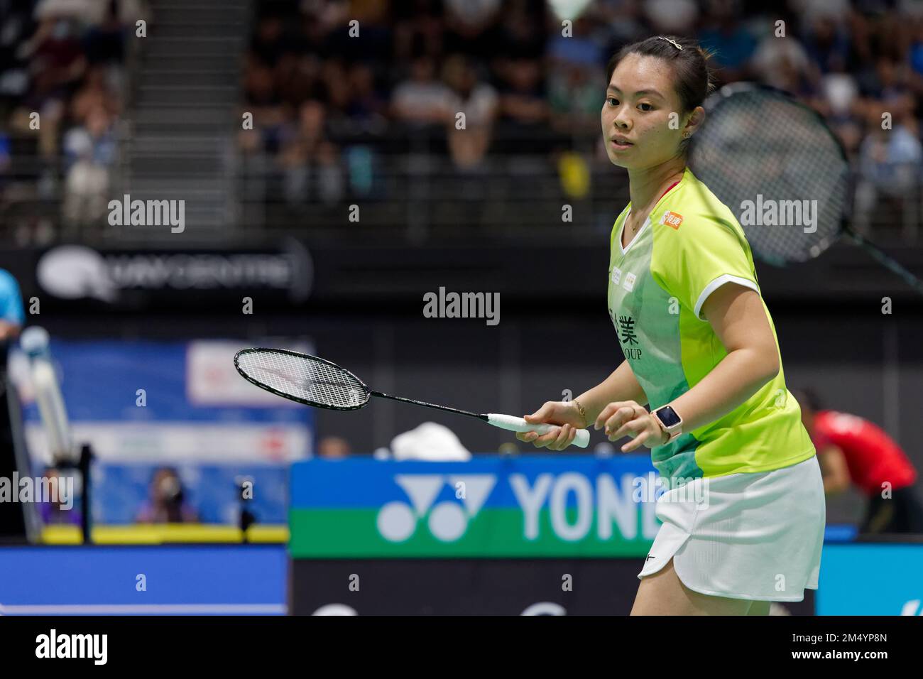 LEE Chia Hsin of Chinese Taipei in action during the womens semi finals ...
