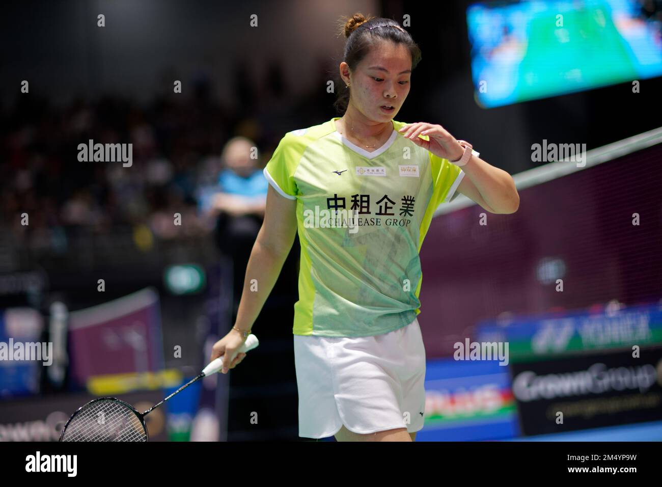 LEE Chia Hsin of Chinese Taipei in action during the womens semi finals ...