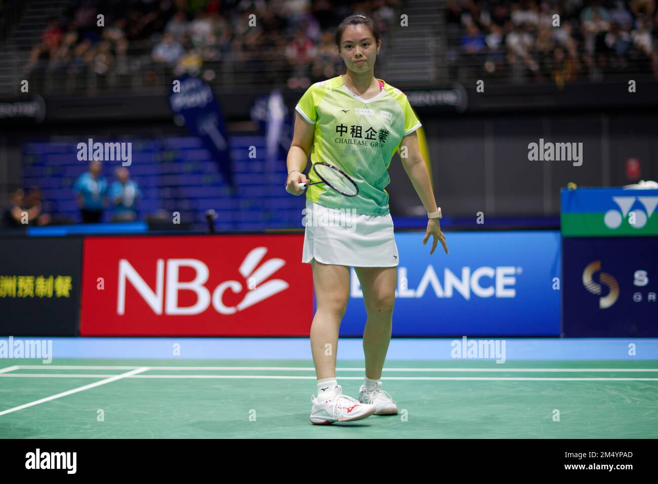 LEE Chia Hsin of Chinese Taipei in action during the womens semi finals ...
