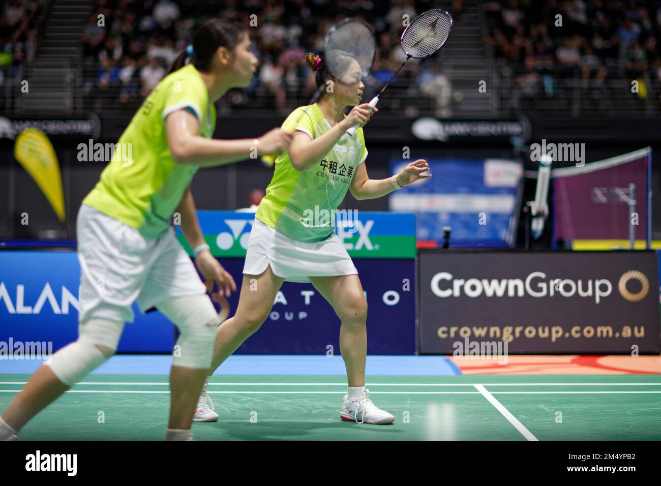LEE Chia Hsin of Chinese Taipei in action during the womens semi finals ...