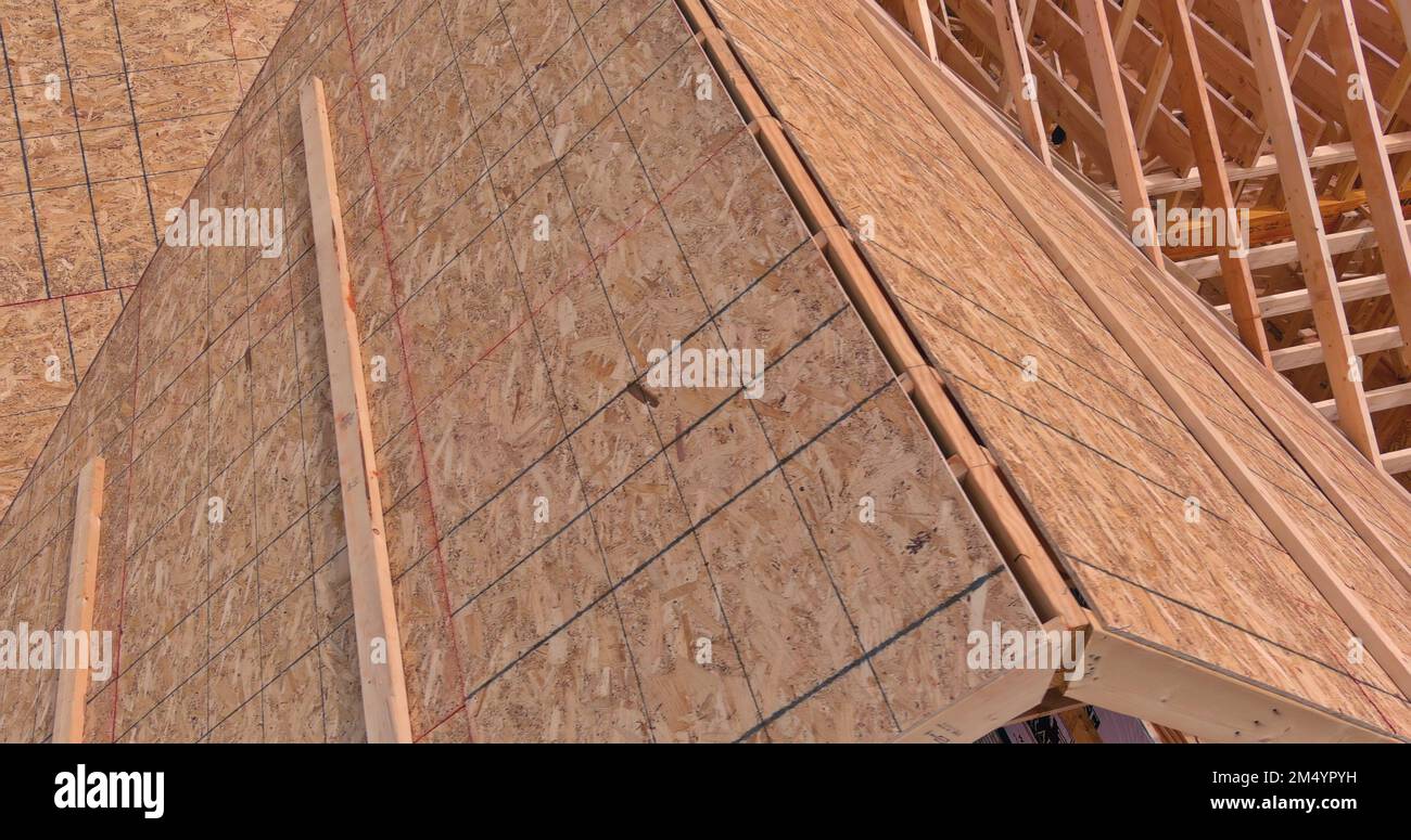 Using an existing framework trusses frame wooden roof beam to support ...