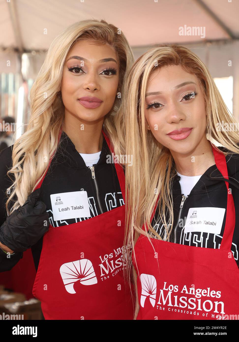 23 December 2022 -Los Angeles, California - Leah Talabi, Sarah Talabi ...