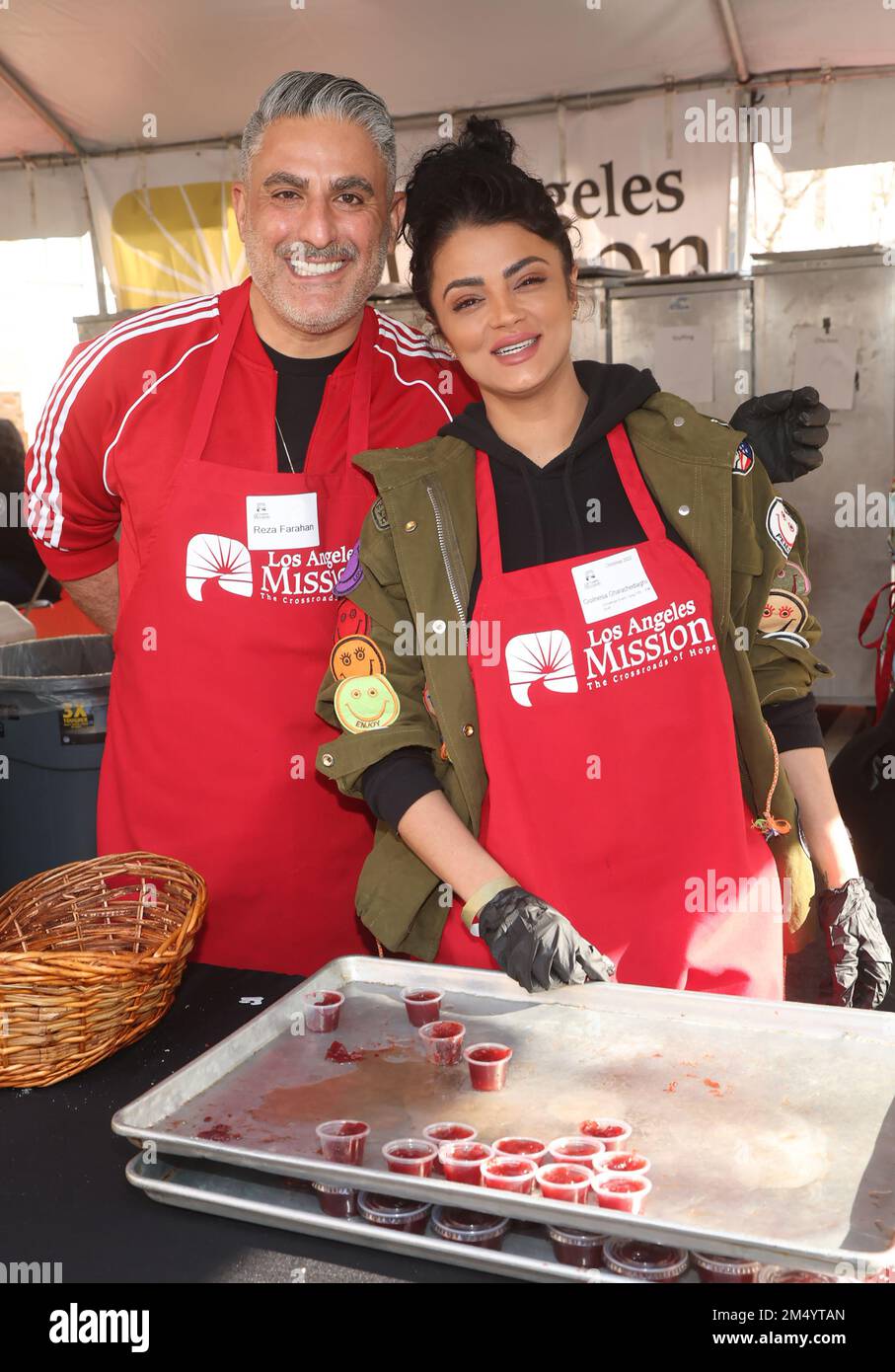 23 December 2022 -Los Angeles, California - Reza Farahan, Golnesa ''GG ...