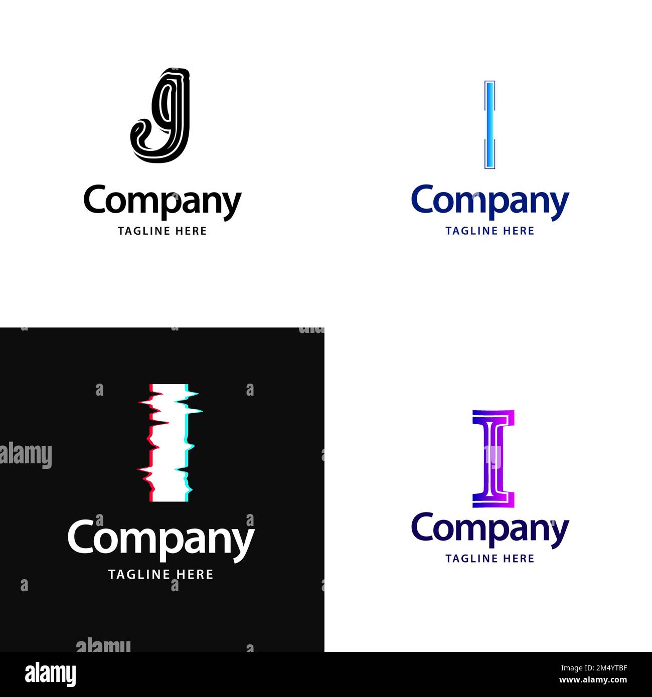 Modern logos hi-res stock photography and images - Alamy