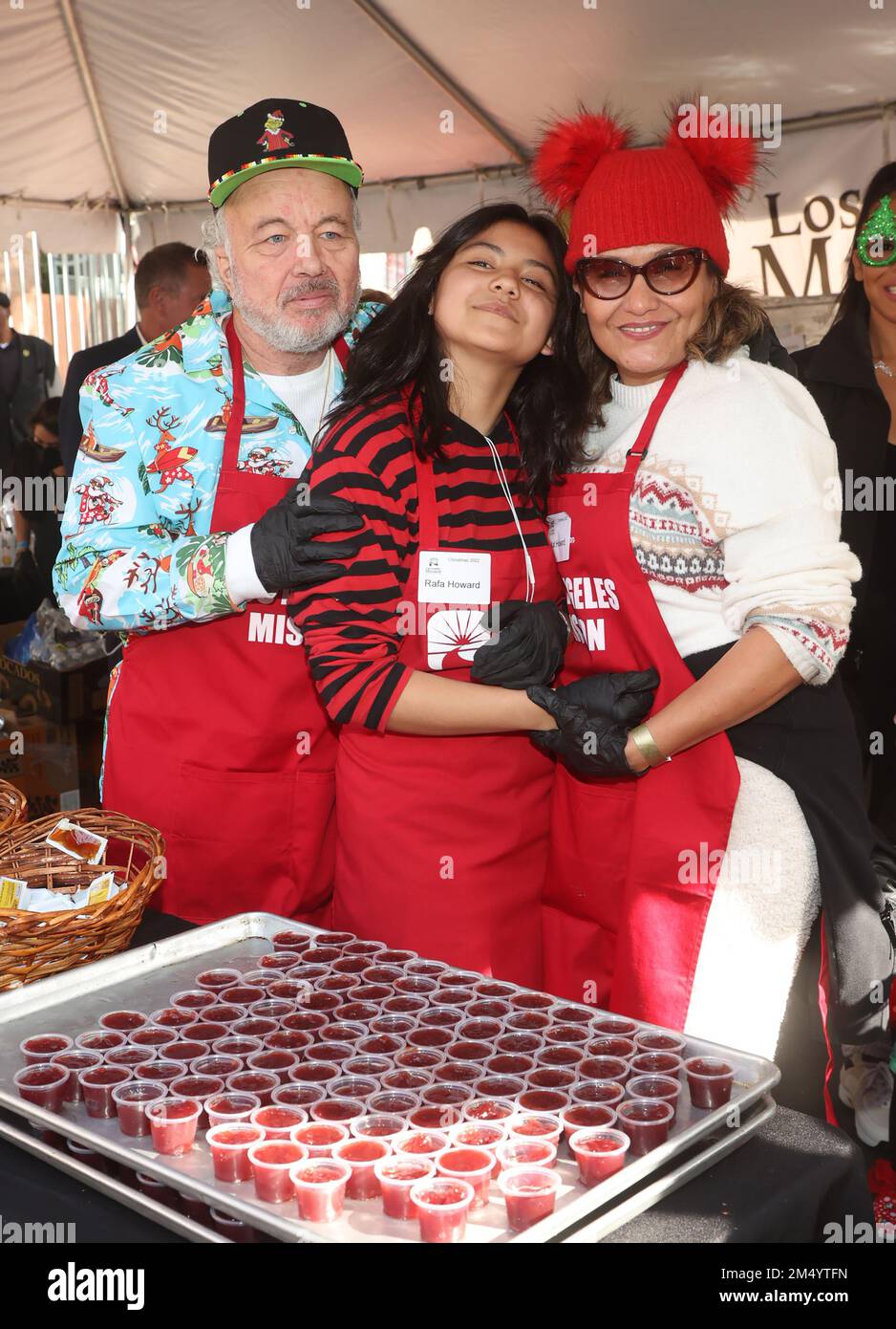 23 December 2022 -Los Angeles, California - Clint Howard, Kat Howard ...