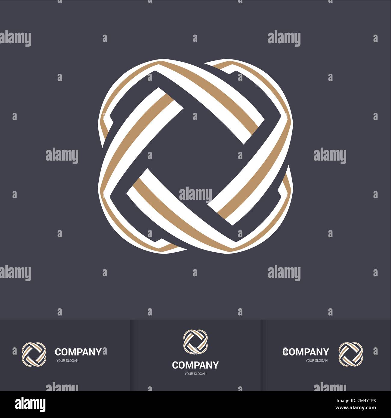 Complex Geometric Contemporary Element. Logo Design for Business ...