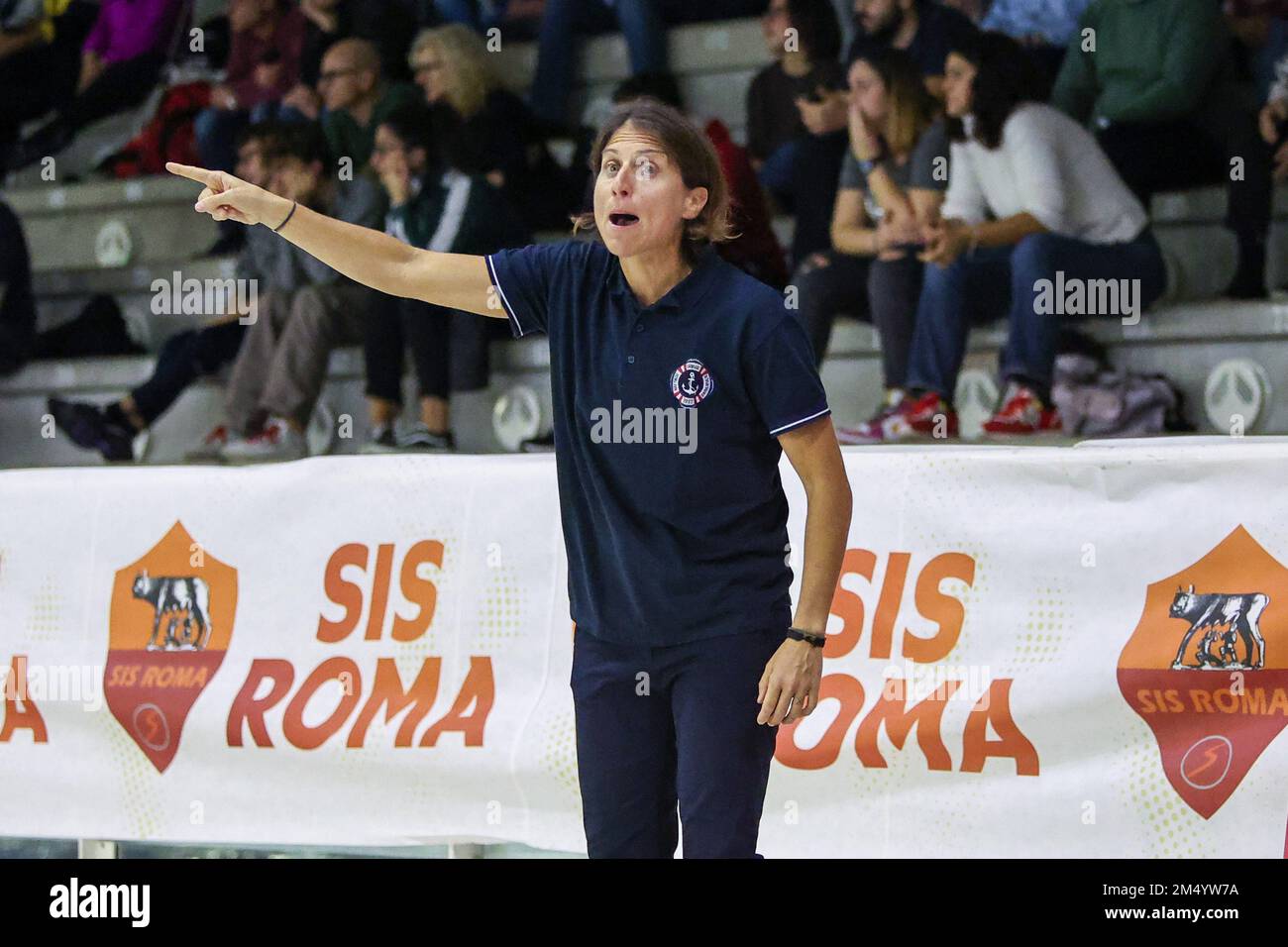Frecciarossa Water Polo, Rome, Italy, December 09, 2022, head coach ...