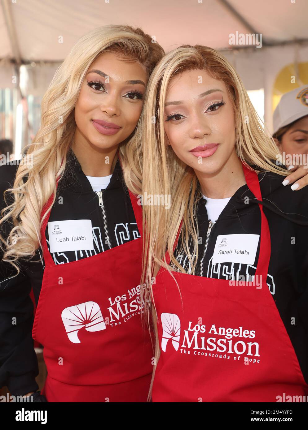 Los Angeles, Ca. 23rd Dec, 2022. Leah Talabi, Sarah Talabi at the Los ...