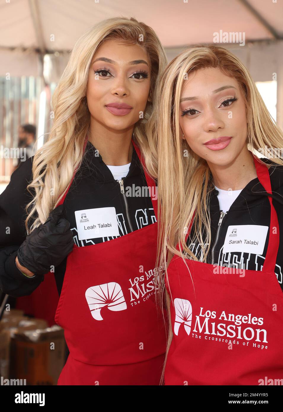 Los Angeles, Ca. 23rd Dec, 2022. Leah Talabi, Sarah Talabi at the Los ...