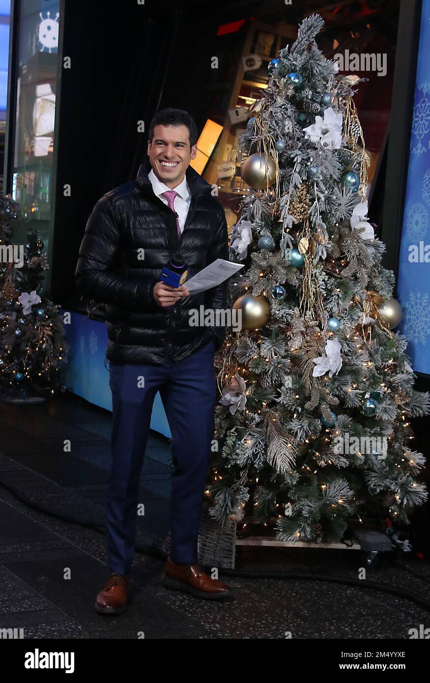 December 23, 2022 Gio Benitez on Good Morning America in New York ...