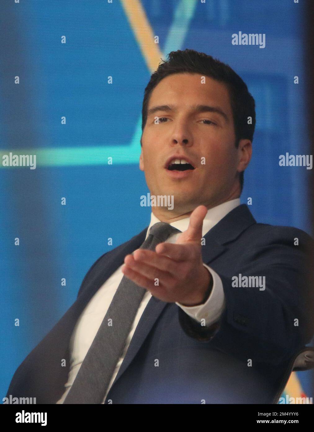 December 23, 2022 Will Reeve on Good Morning America in New York ...