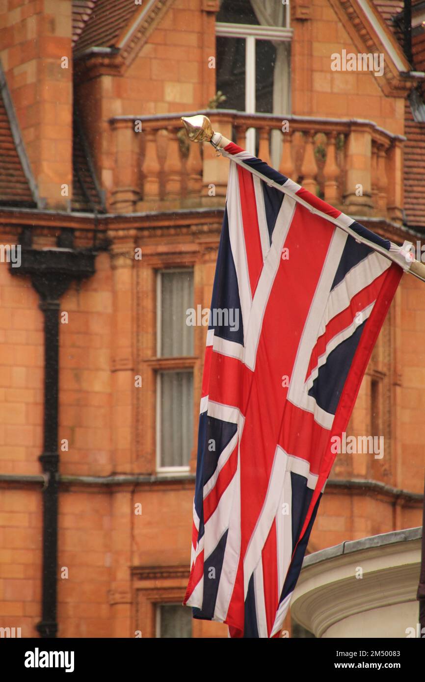 A beautiful shot of the flag of Union Jack Stock Photo - Alamy
