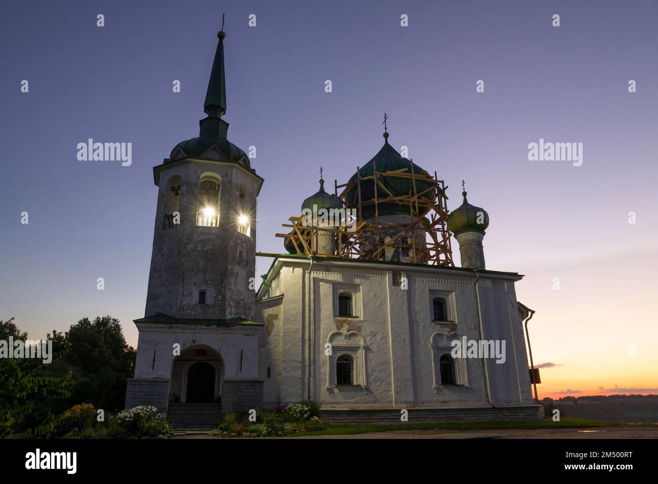 Ancient Church of the Nativity of John the Baptist (1695) on early ...