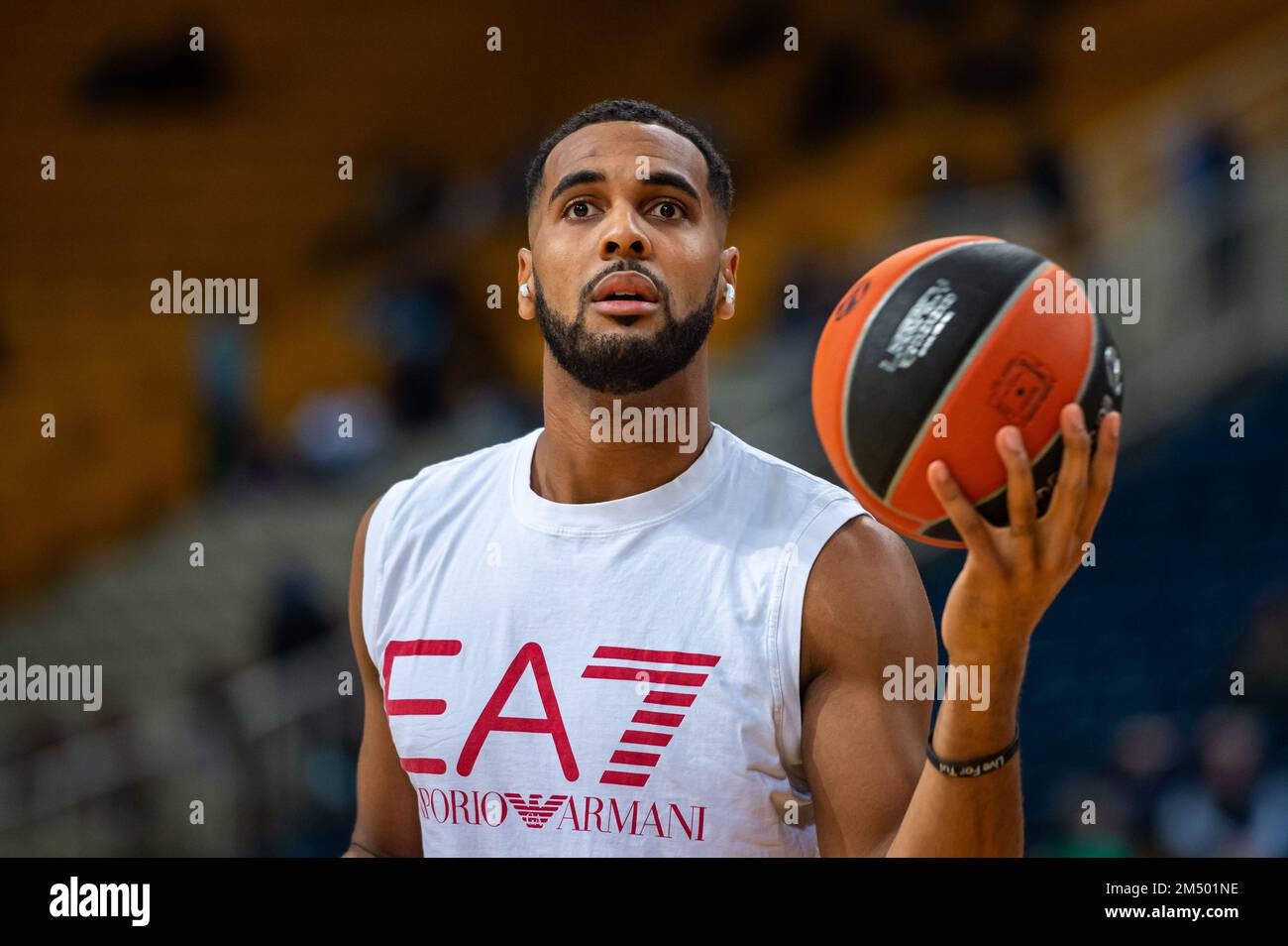 #0 BRANDON DAVIES of EA7 Emporio Armani Milano during the Euroleague ...