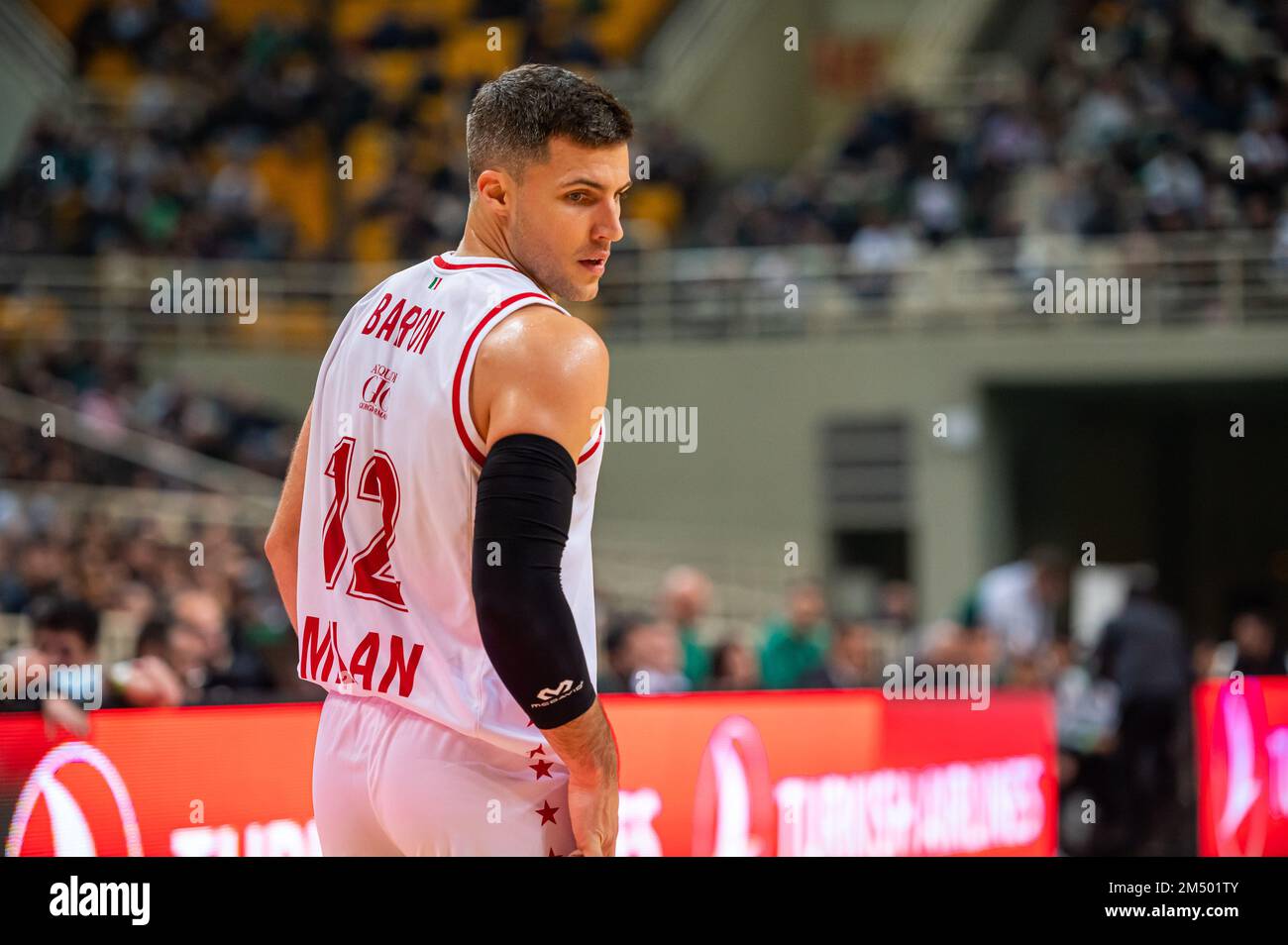 #12 BILLY BARON of EA7 Emporio Armani Milano during the Euroleague ...