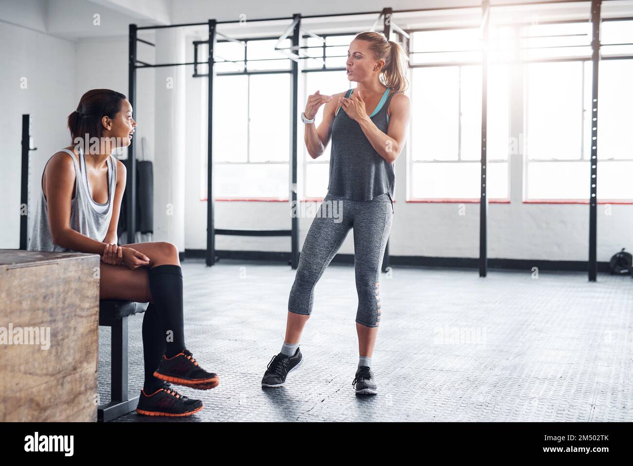 She always explains how each move benefits the body. a fitness ...