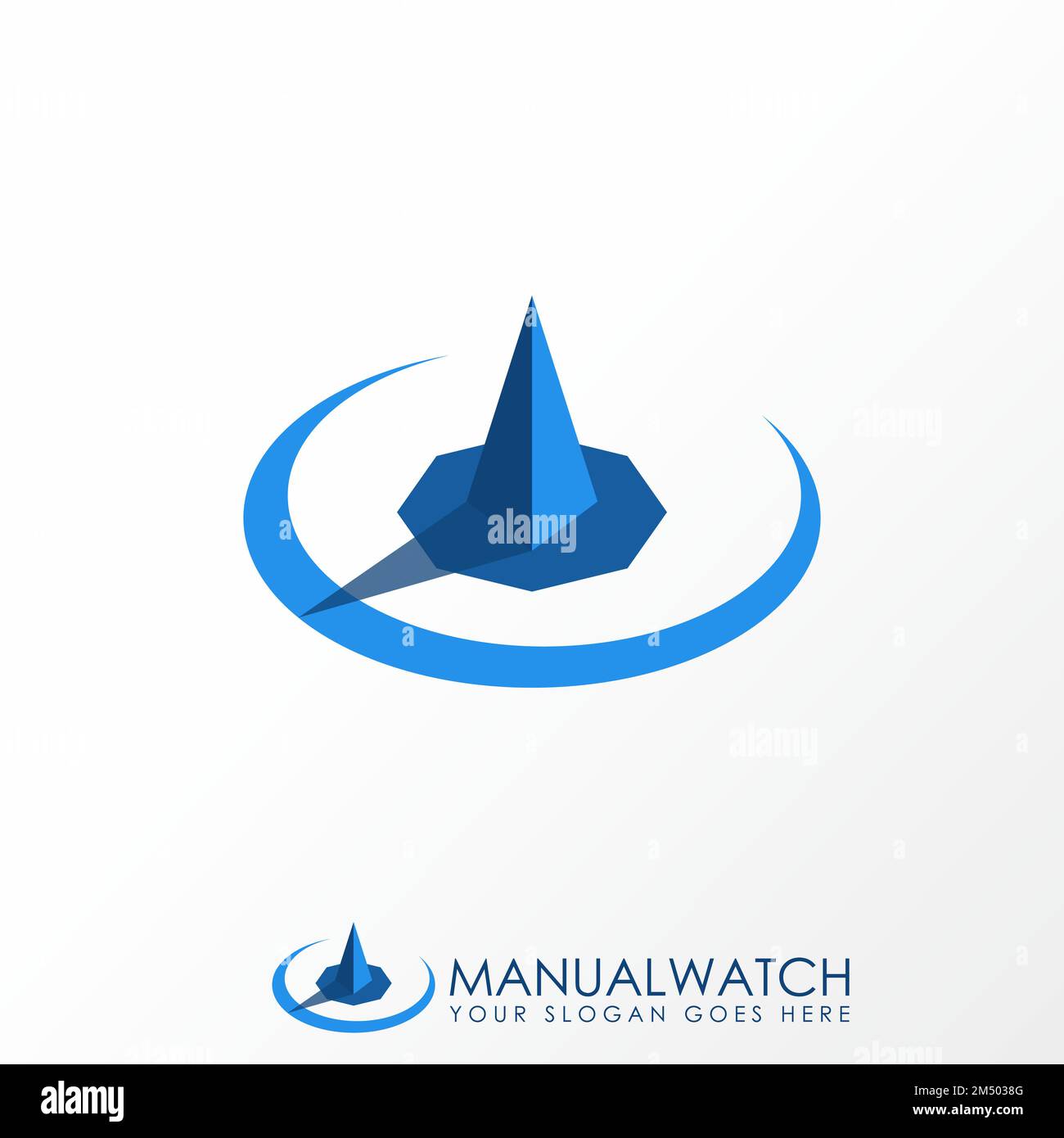 Simple and unique manual watch with sun shadow image graphic icon logo design abstract concept ...