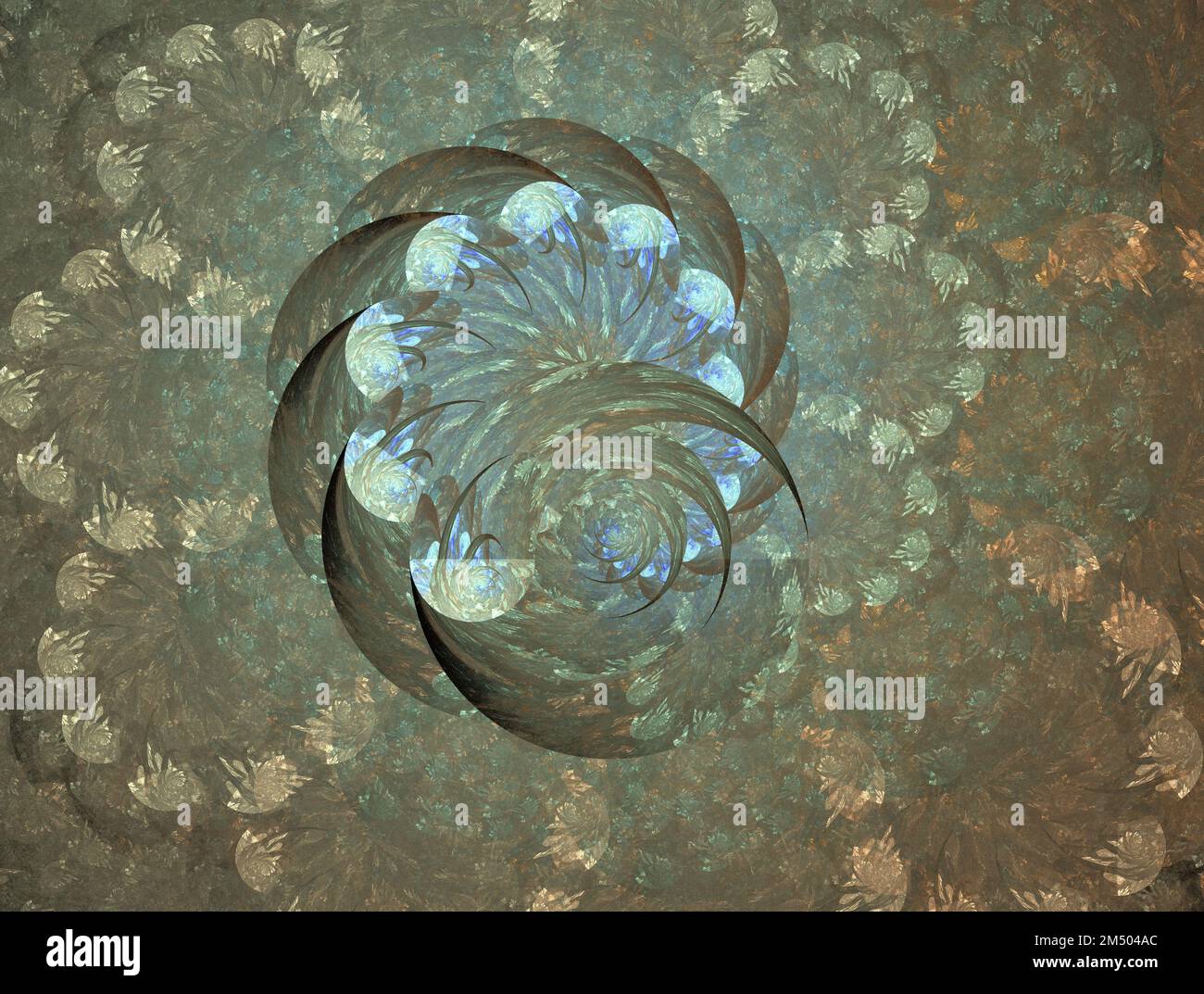 Imaginatory lush fractal texture image abstract background Stock Photo ...
