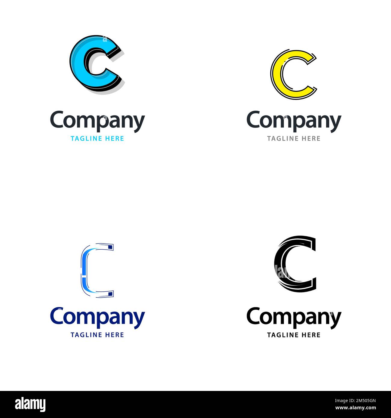 Modern logos hi-res stock photography and images - Alamy