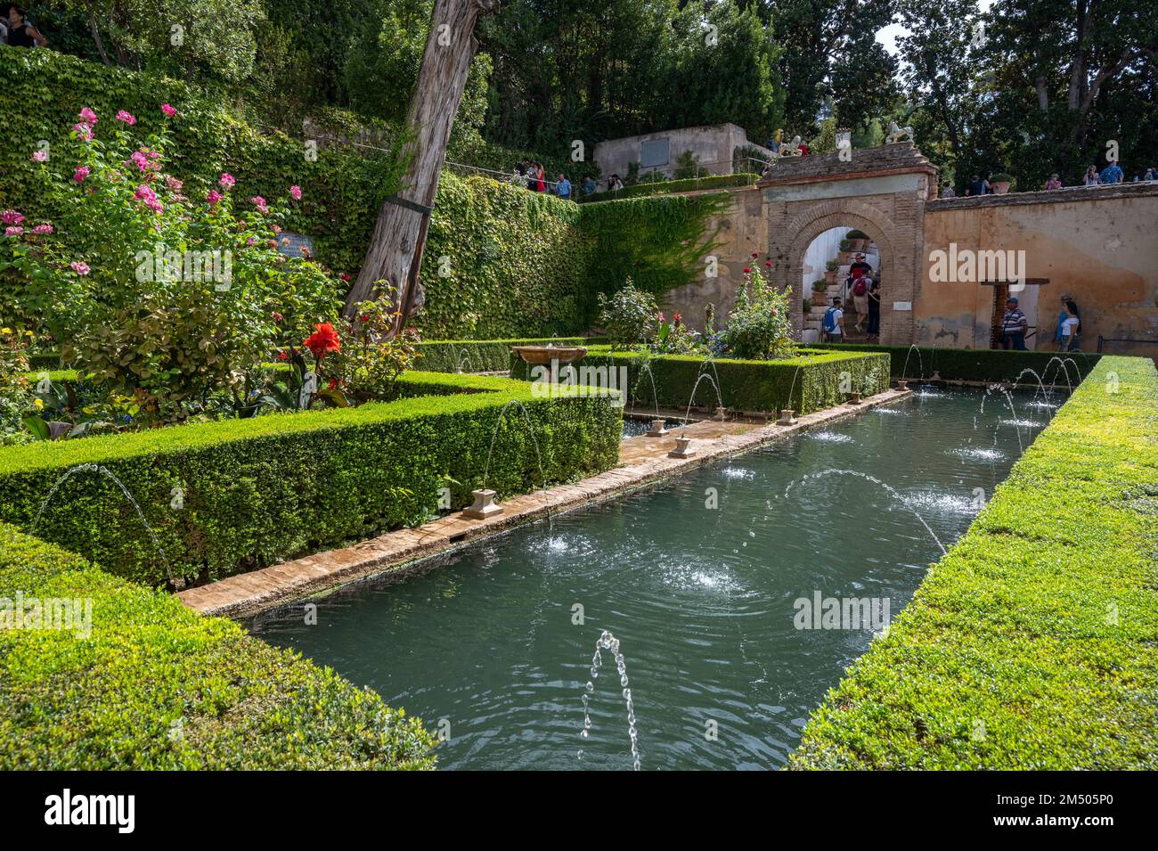Alhambra Palace and Generalife Gardens, Granada, Spain Stock Photo - Alamy