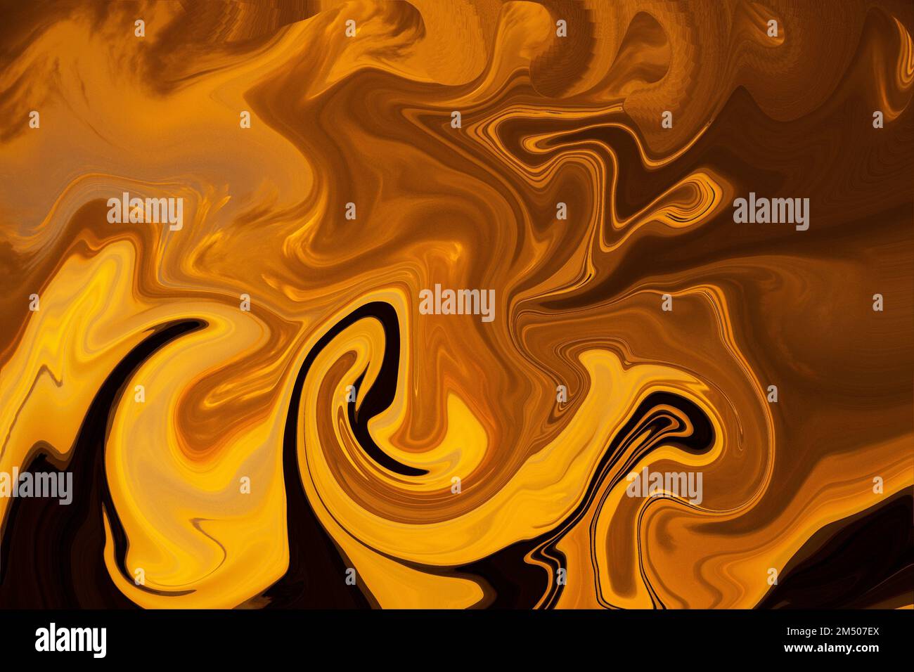 An abstract yellow and black background for textures and overlays Stock ...