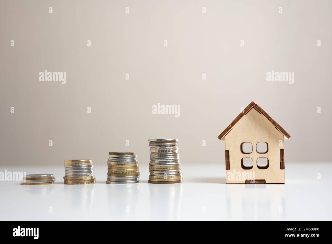 Cost up concept chart hi-res stock photography and images - Alamy