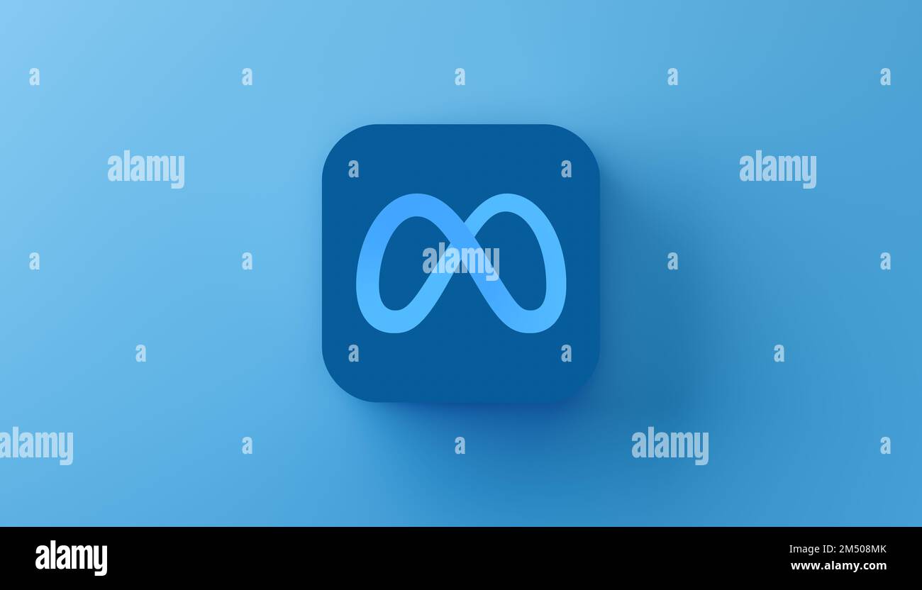 Facebook whatsapp logo icon hi-res stock photography and images - Alamy