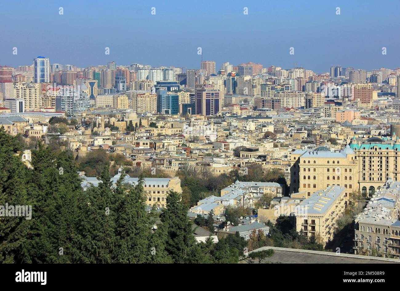 Azerbaijan. 11.27.2016. Old inner city of Baku Stock Photo - Alamy