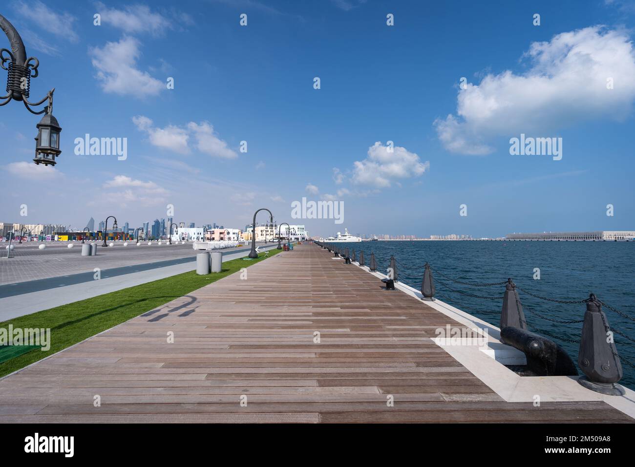 Old doha port hi-res stock photography and images - Alamy