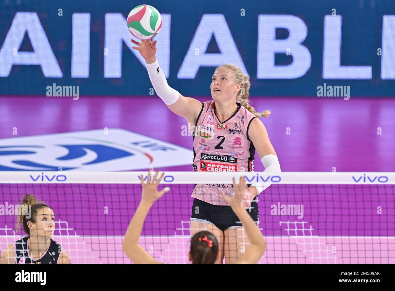 Pala Wanny, Florence, Italy, November 26, 2022, Kathryn Plummer ...