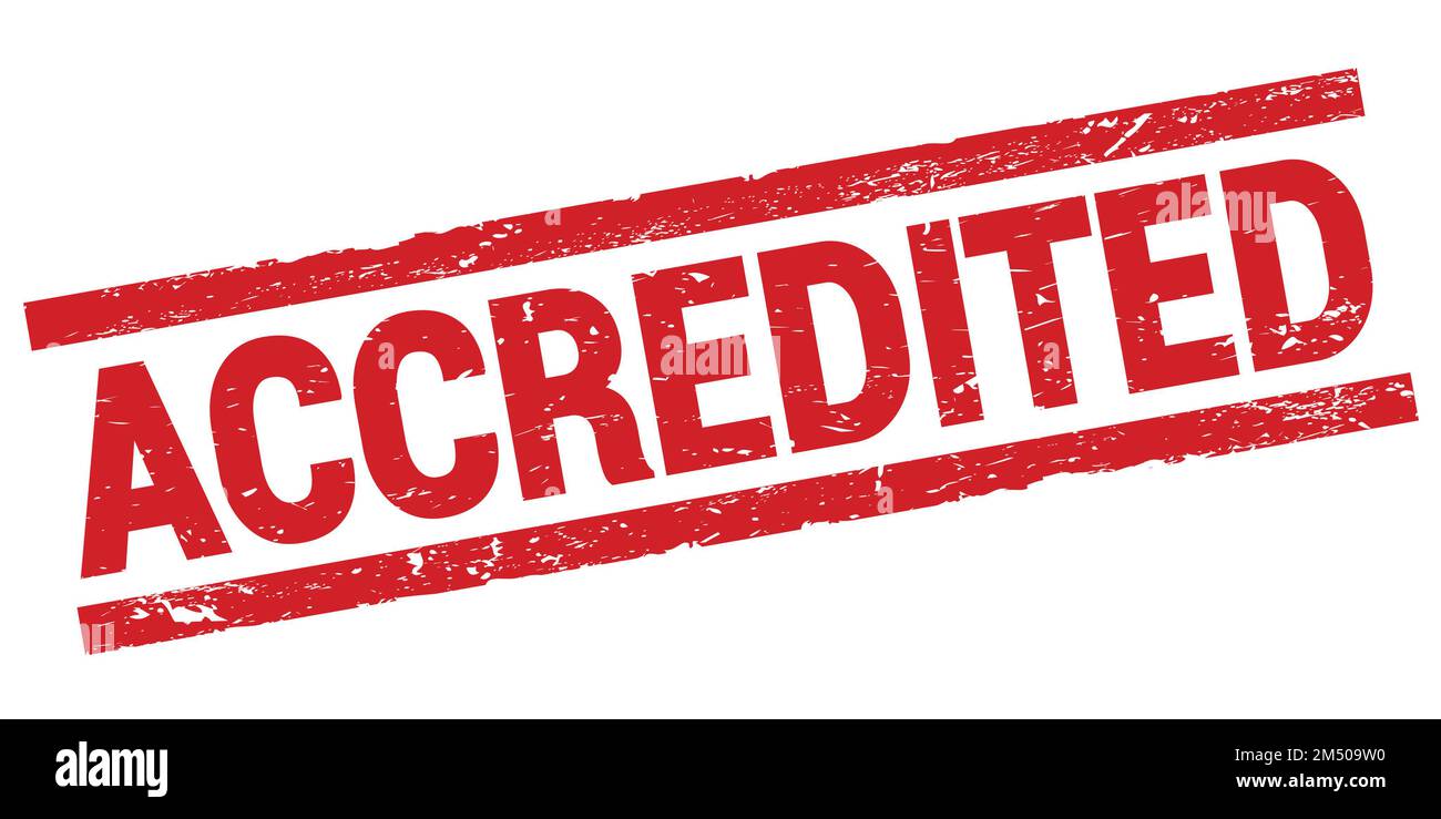Accredited logo hi-res stock photography and images - Alamy
