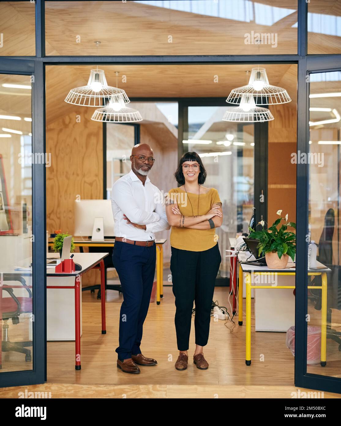 Innovation and ambition is a driving force behind our success. Portrait ...