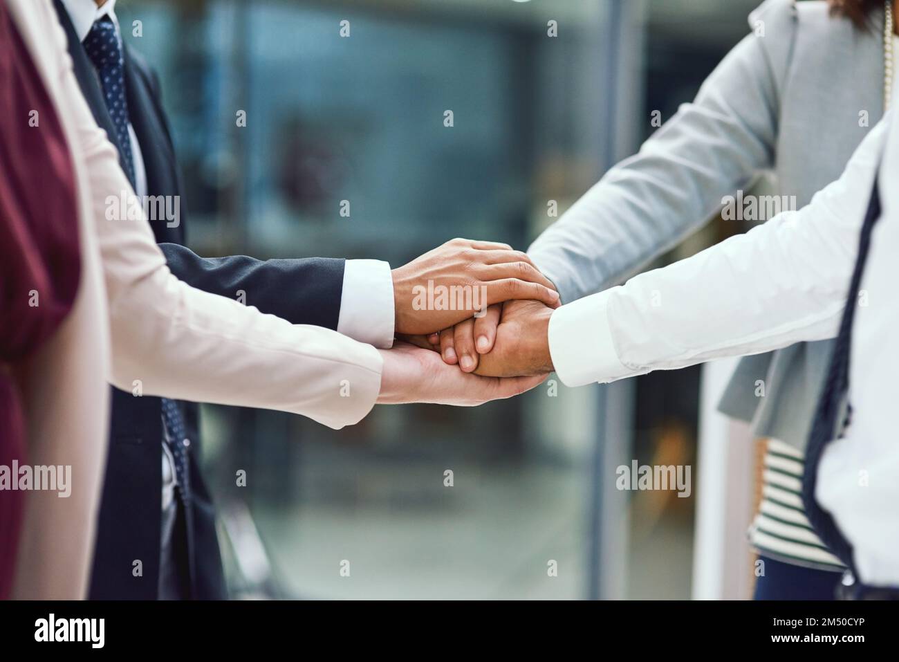 Our chances of winning are better together. a group of unrecognisable ...