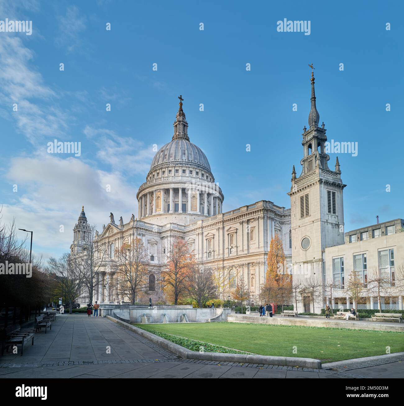 St Paul's cathedral, designed by Christopher Wren in the seventeenth ...