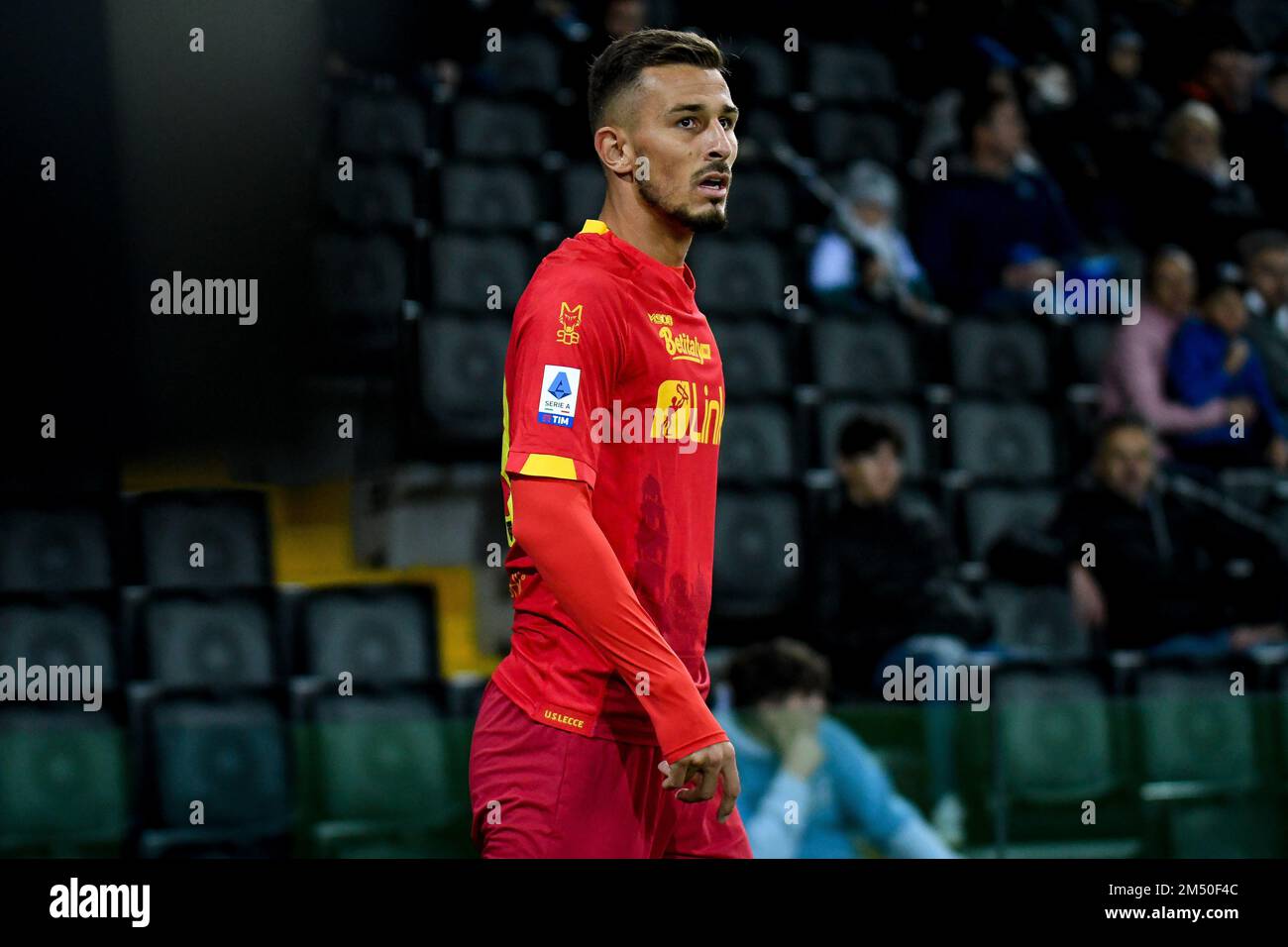 Friuli - Dacia Arena stadium, Udine, Italy, November 04, 2022, Lecce's ...