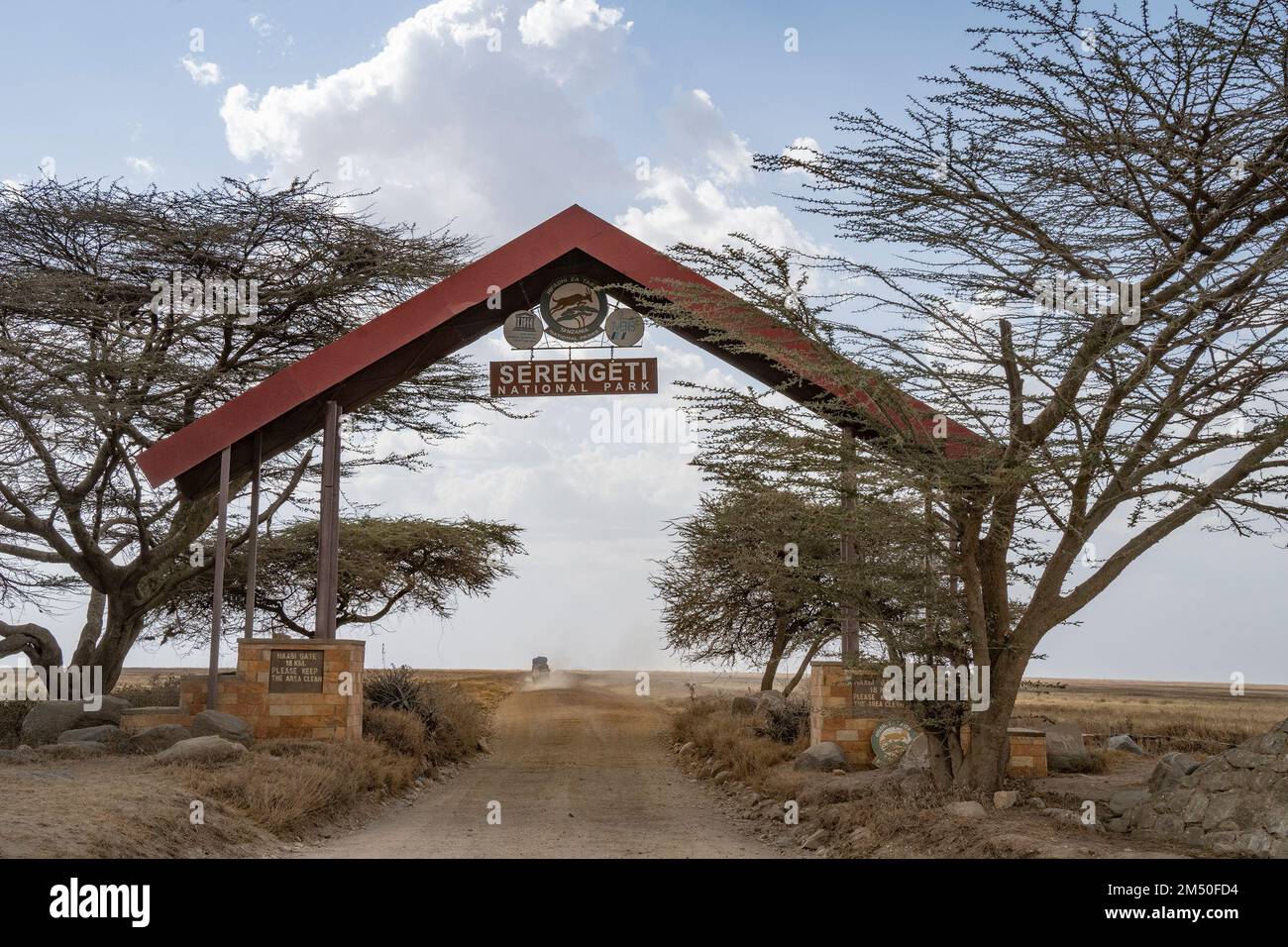 Africa border gate hi-res stock photography and images - Alamy