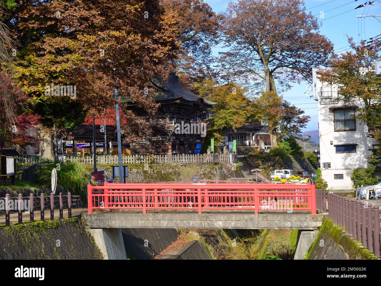 Gunma, Japan - Nov 9, 2019. Ancient Shrine temple in Gunma, Japan ...