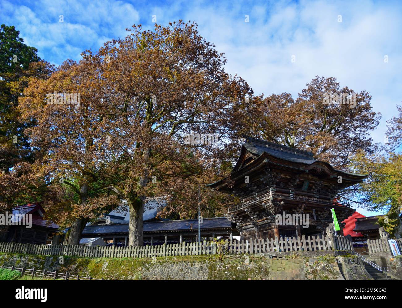 Gunma, Japan - Nov 9, 2019. Ancient Shrine temple in Gunma, Japan ...
