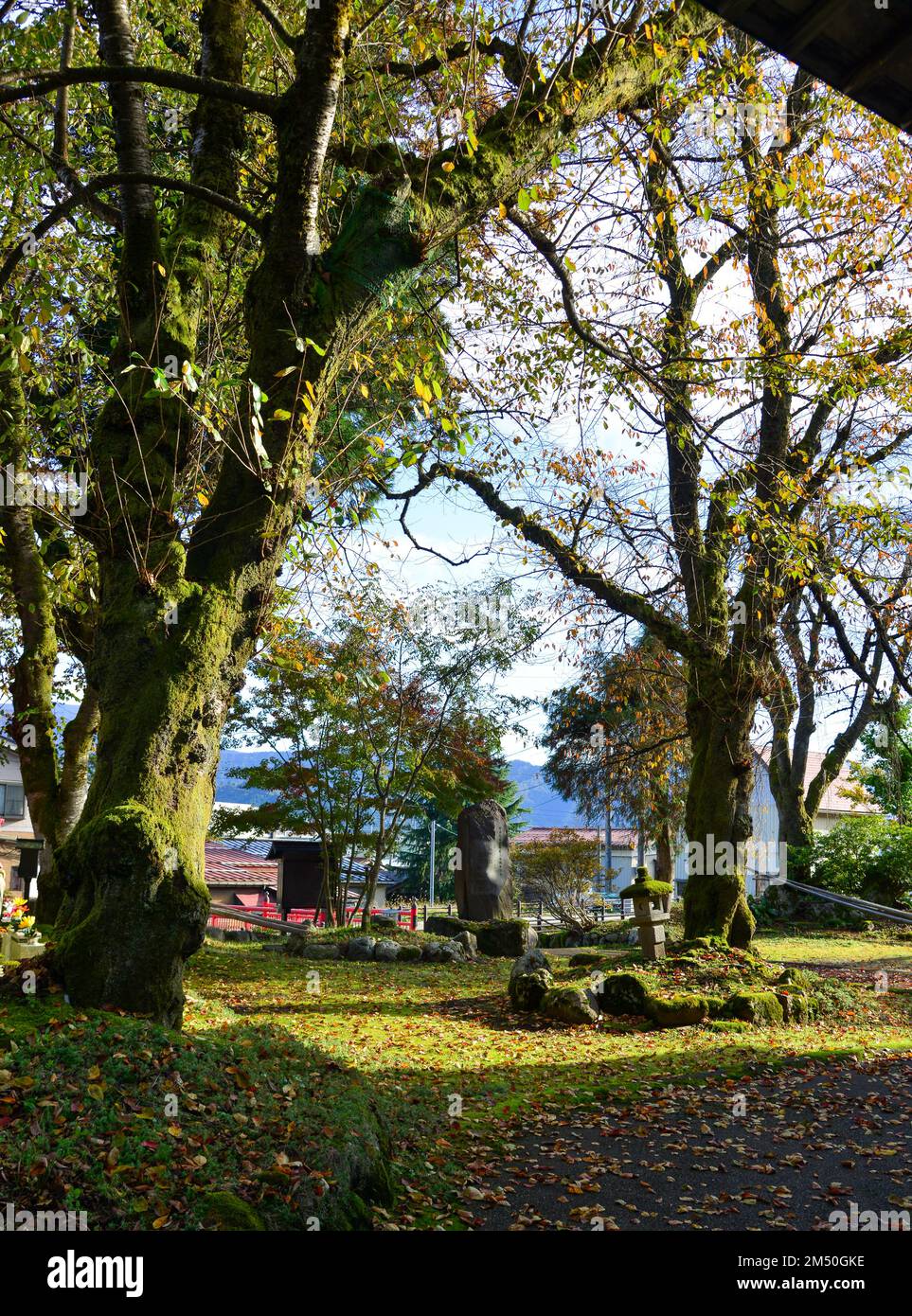 Gunma, Japan - Nov 9, 2019. Ancient Shrine temple in Gunma, Japan ...