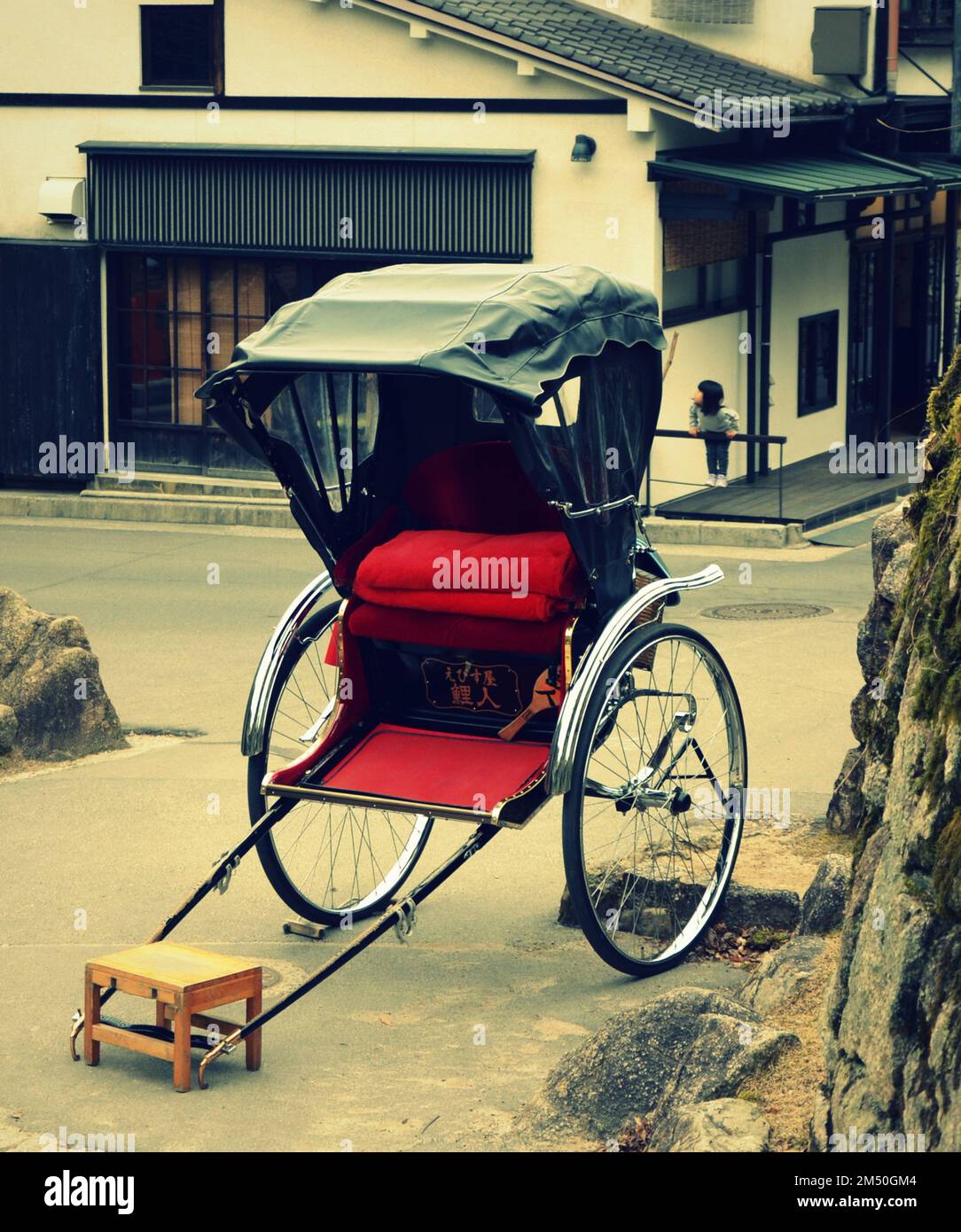 Jinrikisha rickshaw japan travel hi-res stock photography and images ...