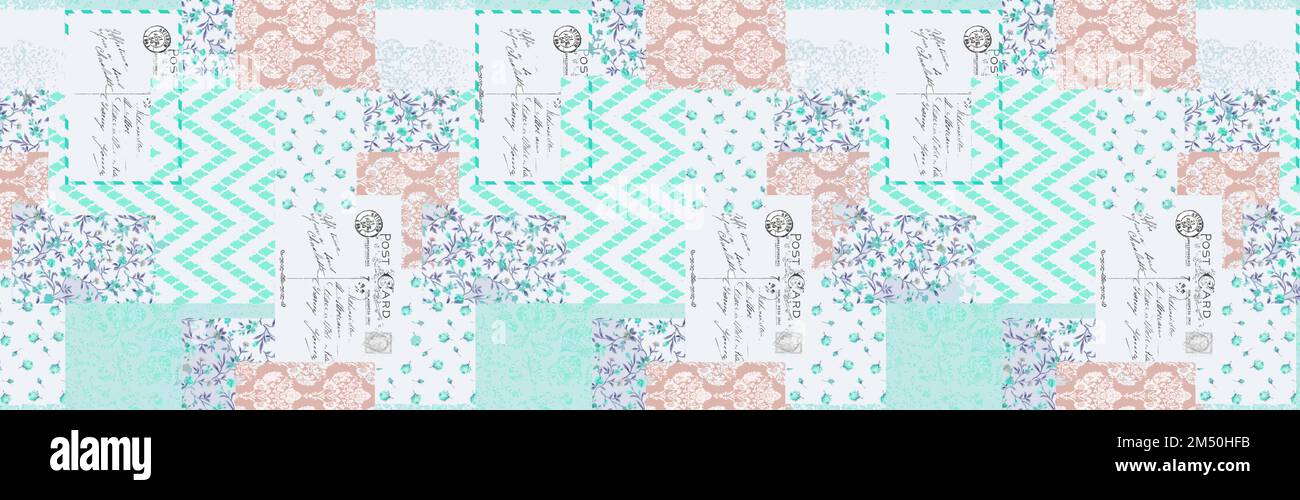 Digital And Textile Design Pattren Stock Photo - Alamy