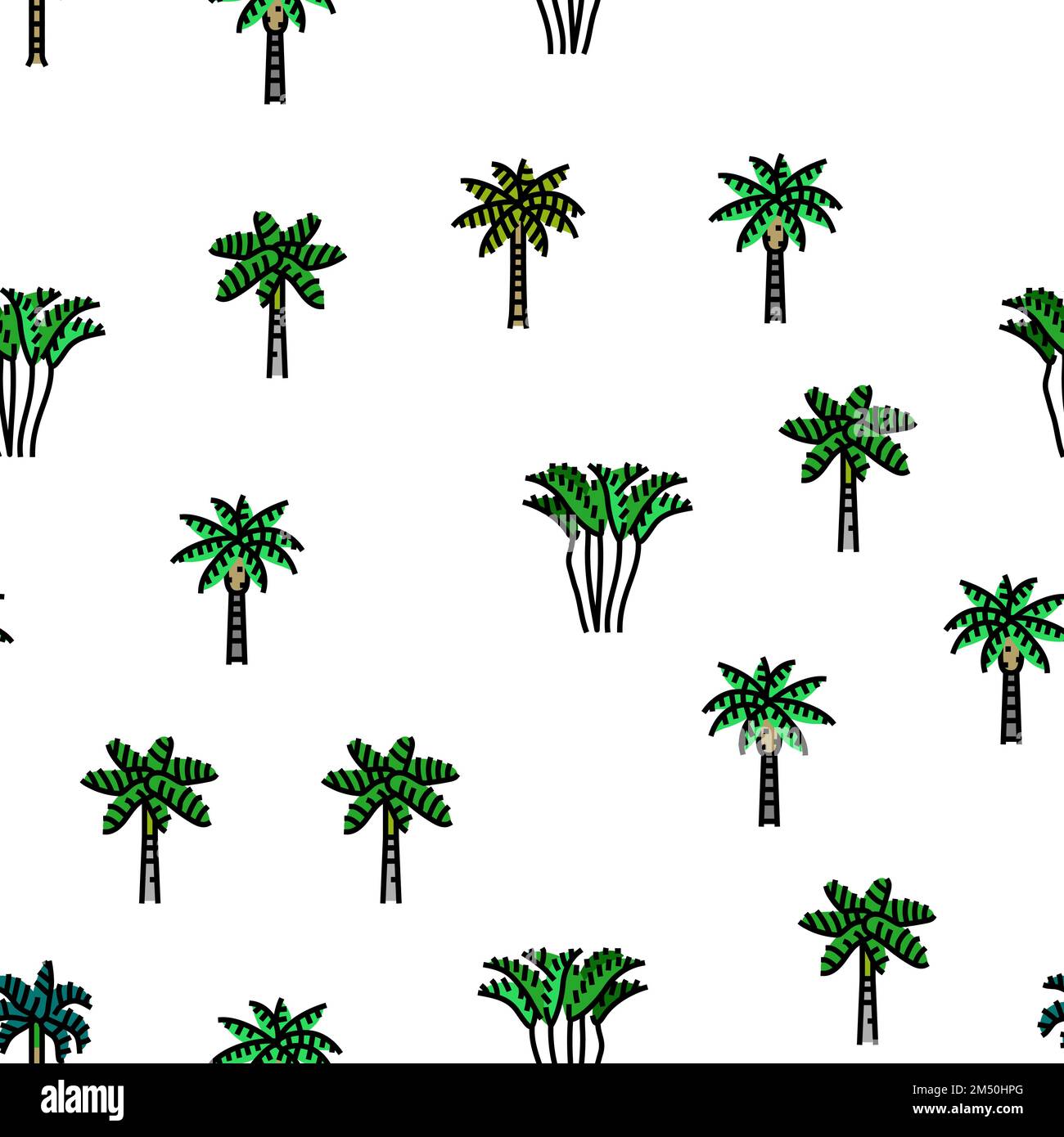 Coconut plantation malaysia Stock Vector Images - Alamy