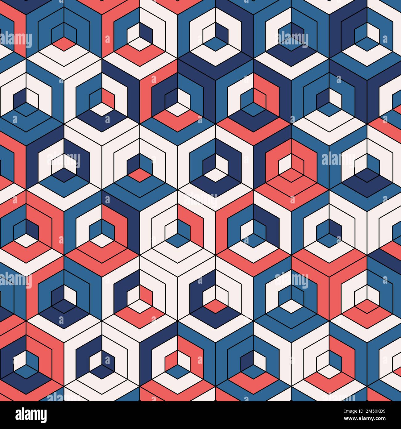 Hexagone Stock Vector Images - Alamy